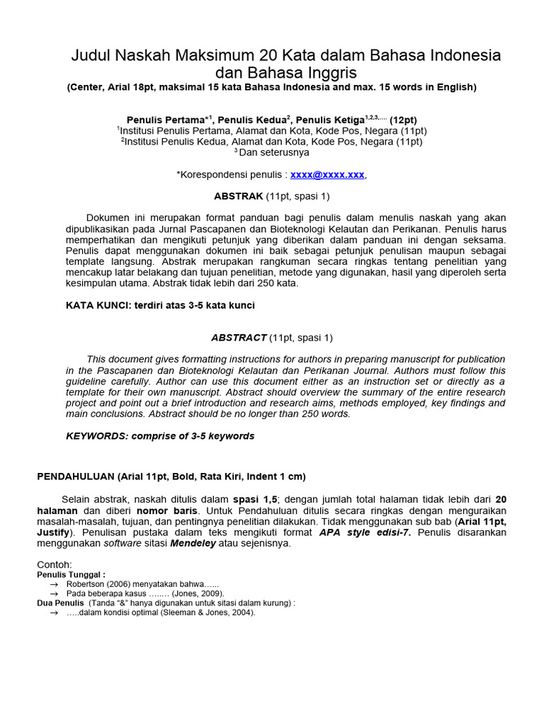 Article Template-Sinta 3 2023 | PDF