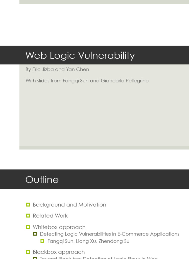 Web Logic Vulnerability | PDF | World Wide Web | Internet & Web