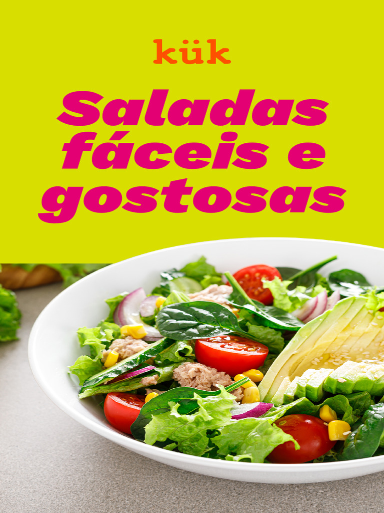 Saladas Fáceis e Saudáveis para Todos | PDF