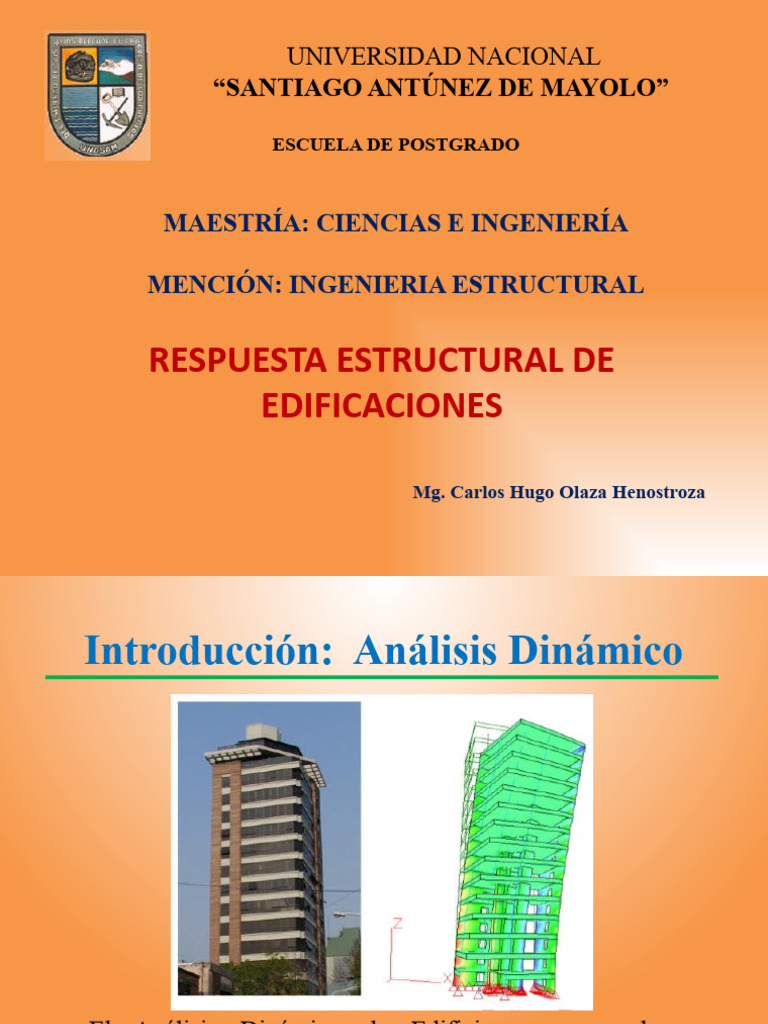 Analisis Dinamico de Edificaciones | PDF | Física | Mecanica clasica