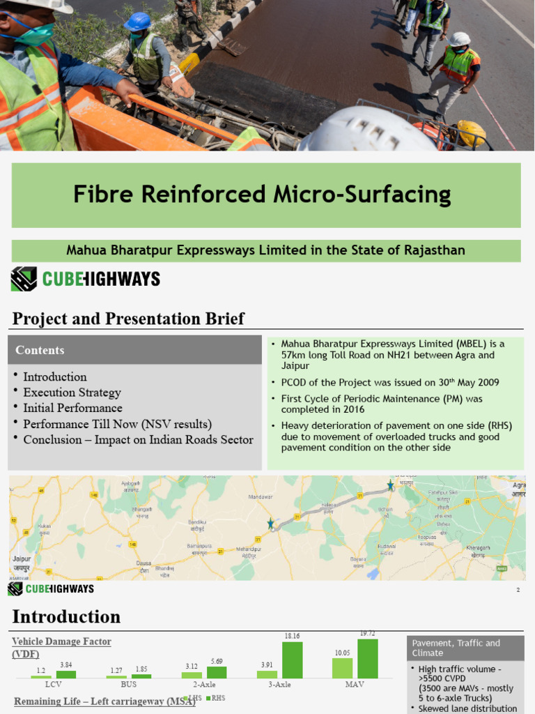 Fibre Reinforced Microsurfacing - V2.0 - Bovin Kumar | PDF | Road ...