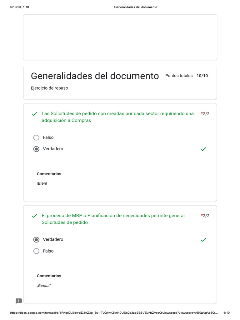 Generalidades Del Documento | PDF
