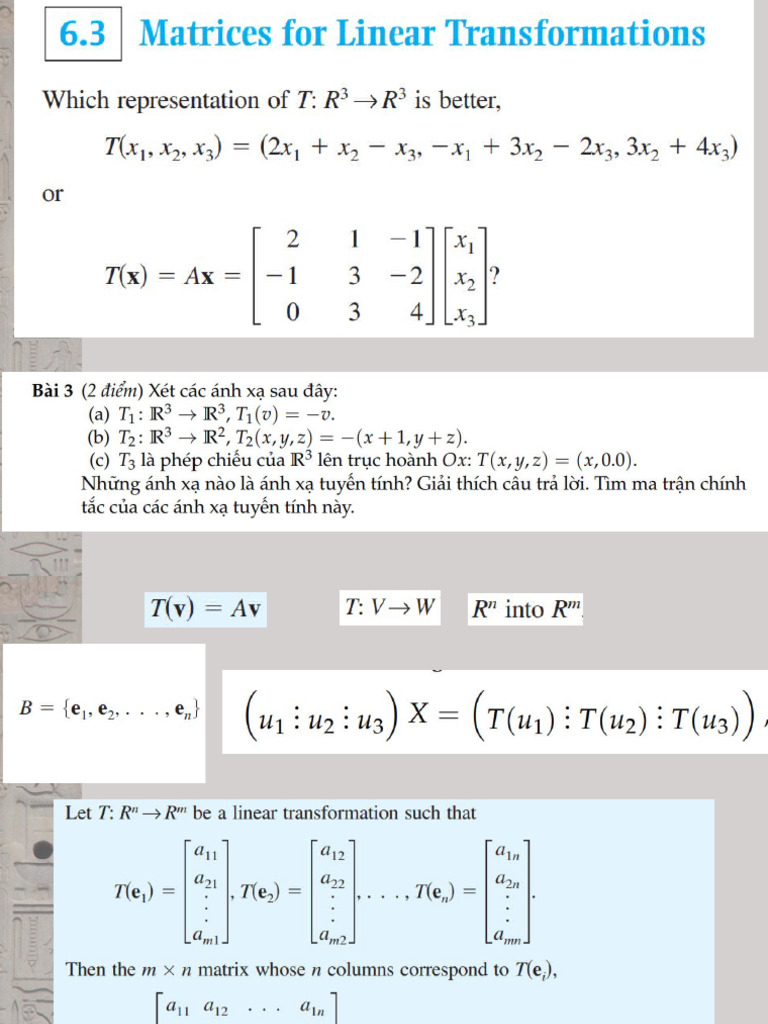 Linear Transportation | PDF