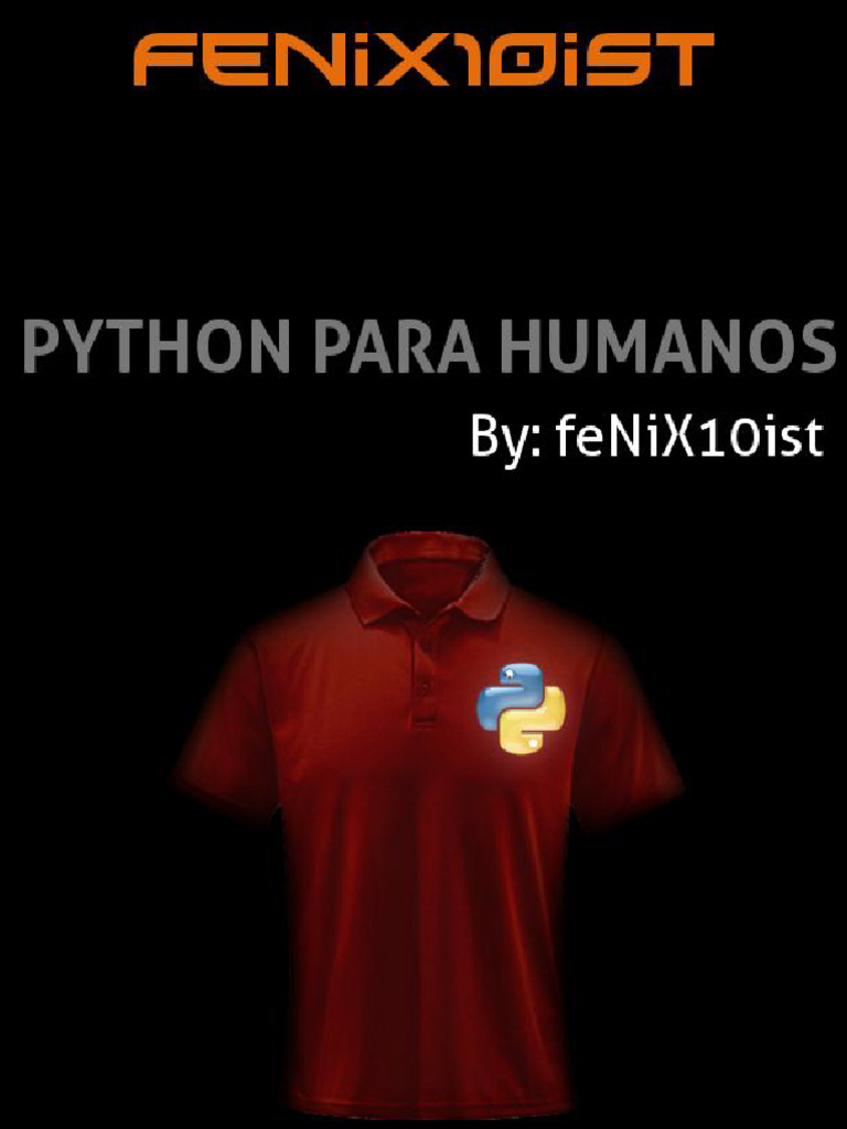 PYTHON PARA HUMANOS | PDF | Python (lenguaje de programación ...