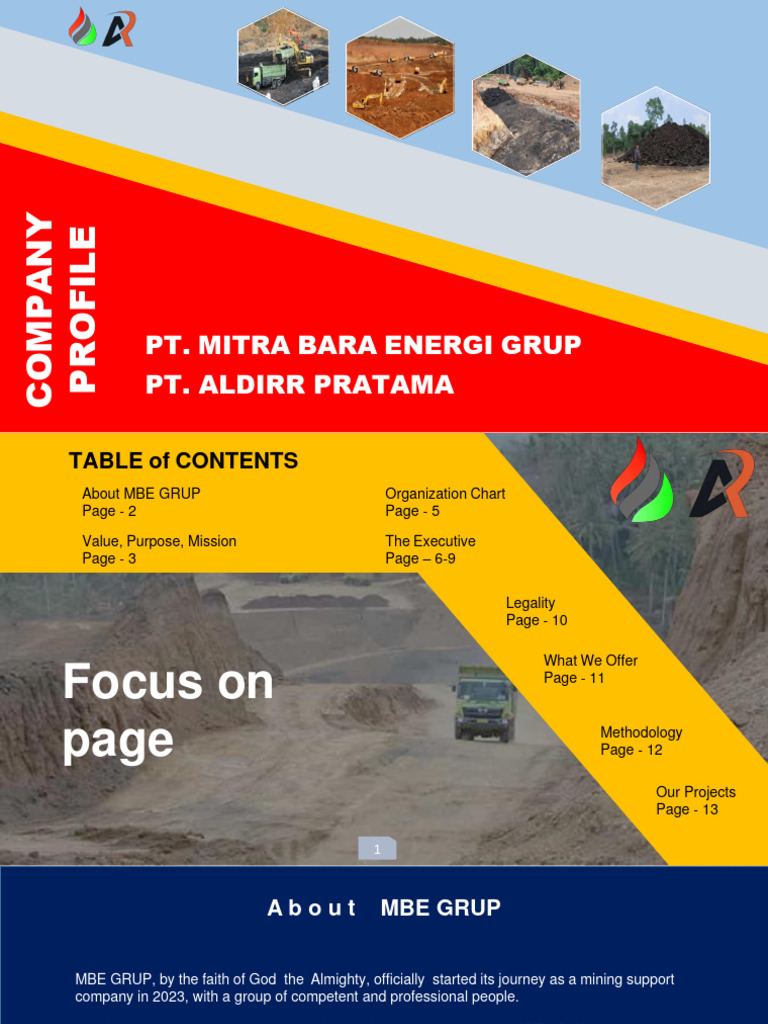 COMPRO MBEG-AP New | PDF | Employment | Mining