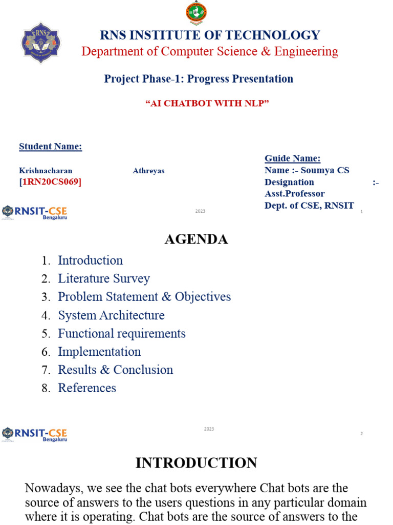 Project Phase 1 Progress 2 | PDF | Artificial Intelligence ...