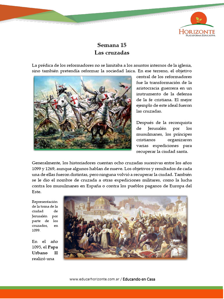 Impacto y Consecuencias de las Cruzadas | PDF | Cruzadas | imperio ...