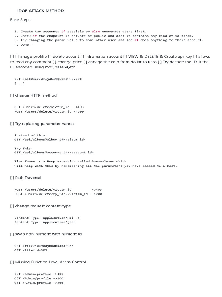 IDOR | Download Free PDF | Json | Software