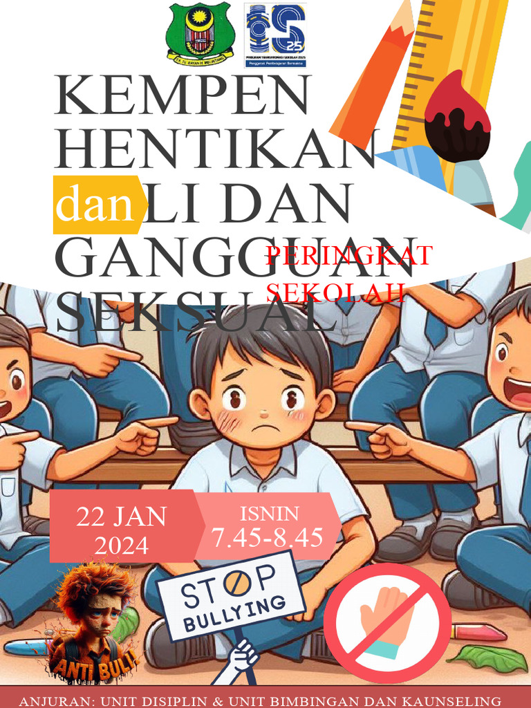 Buku Program Kempen Hentikan Buli Dan Gangguan Seksual | PDF