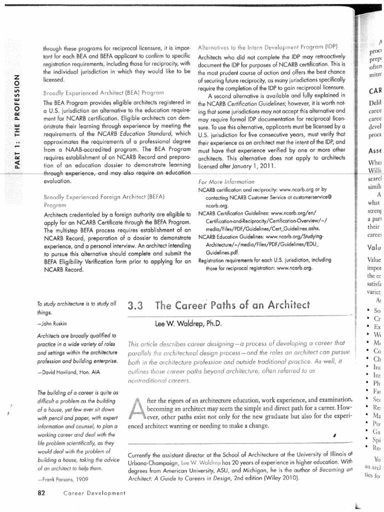 AHPP 3.3 Career Paths Waldrep | PDF
