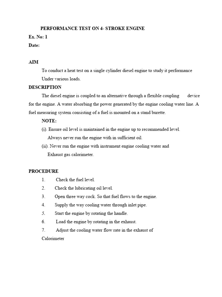 Thermodynamics Lab Manual Pdf Heat Heat Transfer