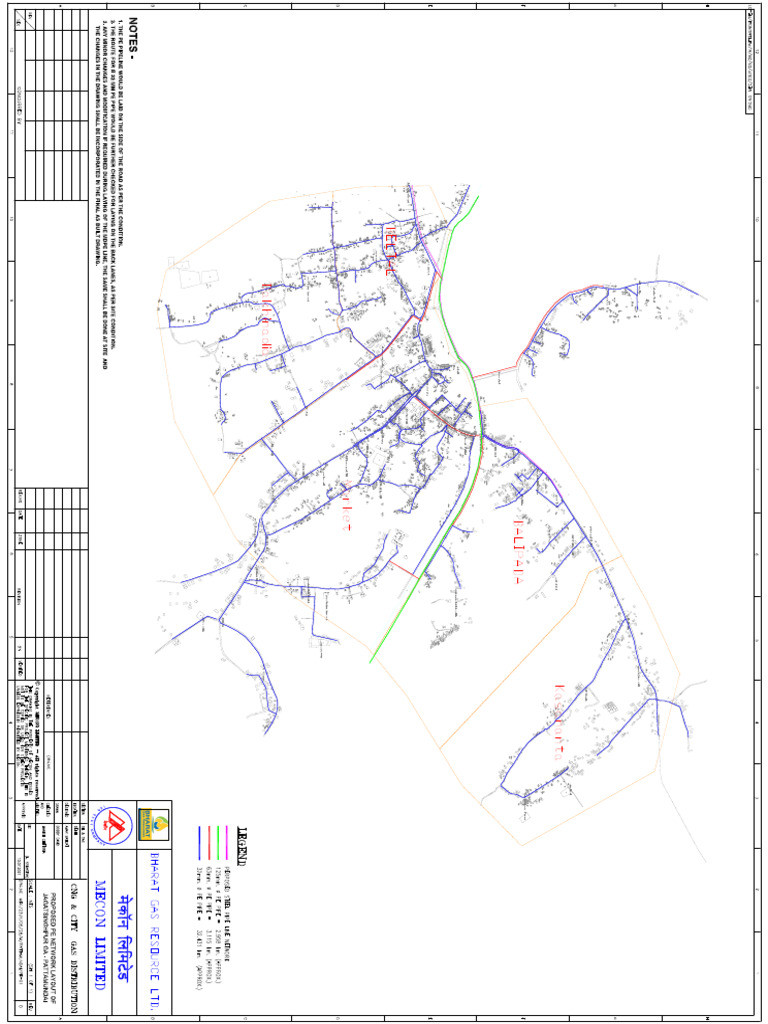 Proposed Pe Network Layout of Pattamundai | PDF