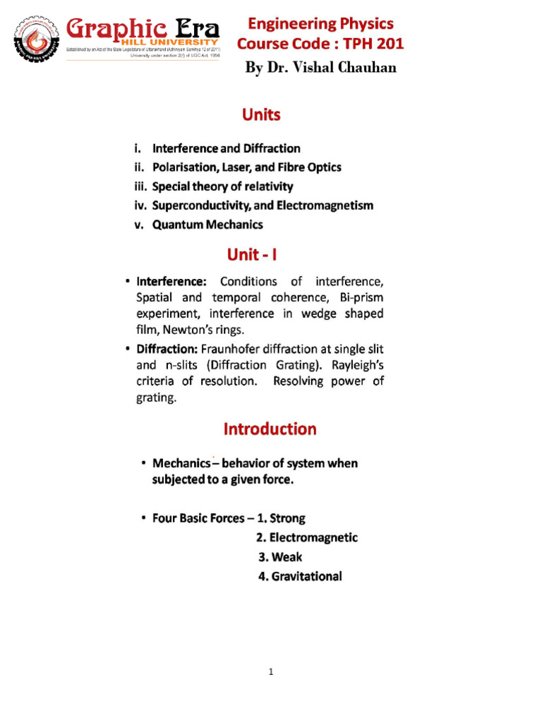 Physics of Waves & Interference | PDF | Science & Mathematics