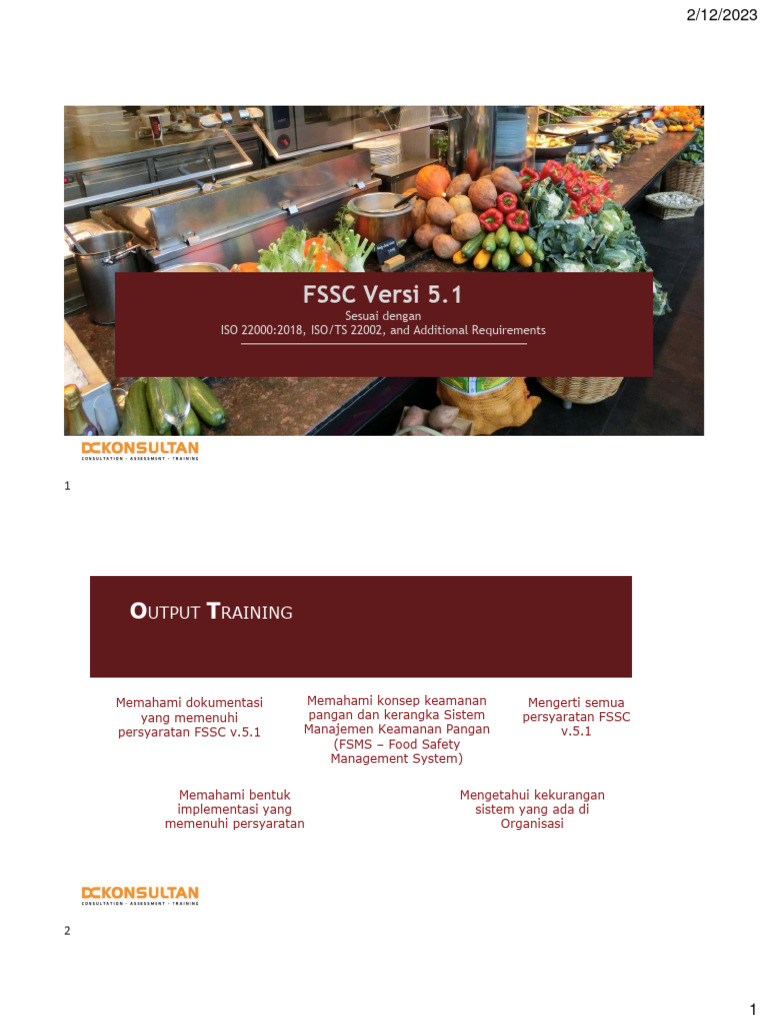 FSSC 5 Iso 22000 2018 - SD | PDF | Food Safety | Food Politics