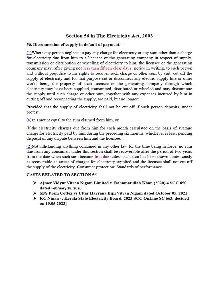 Section 56 | PDF | Statute Of Limitations | Complaint