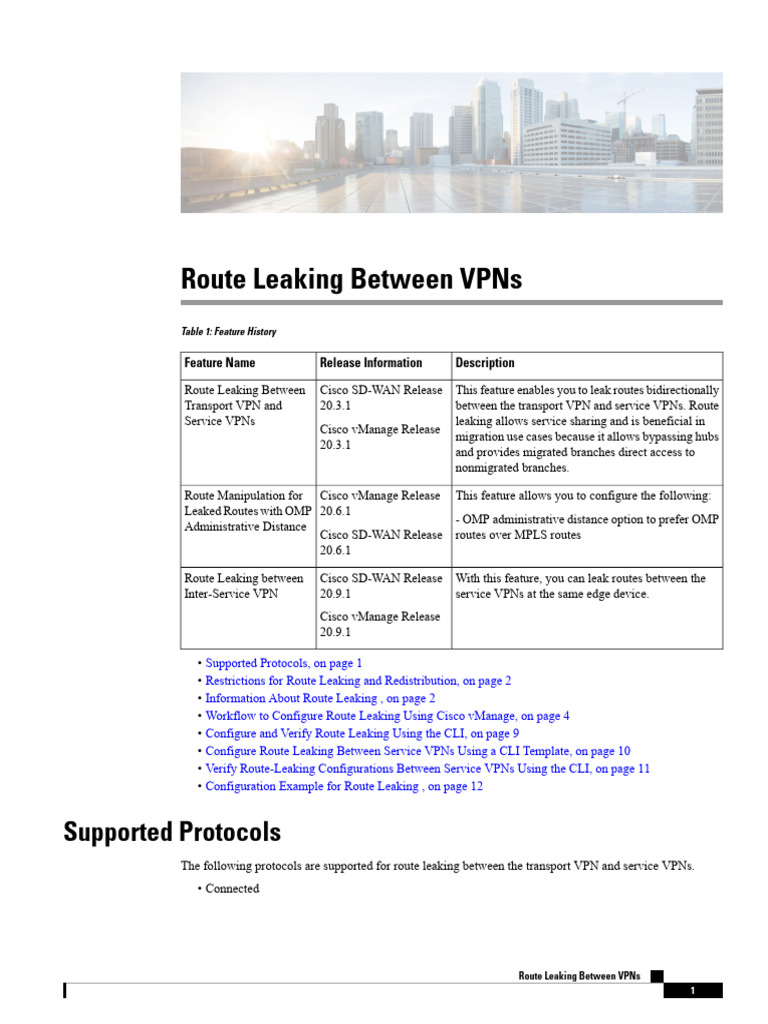 Route Leaking Between VPNs | PDF | Virtual Private Network | Router (Computing)