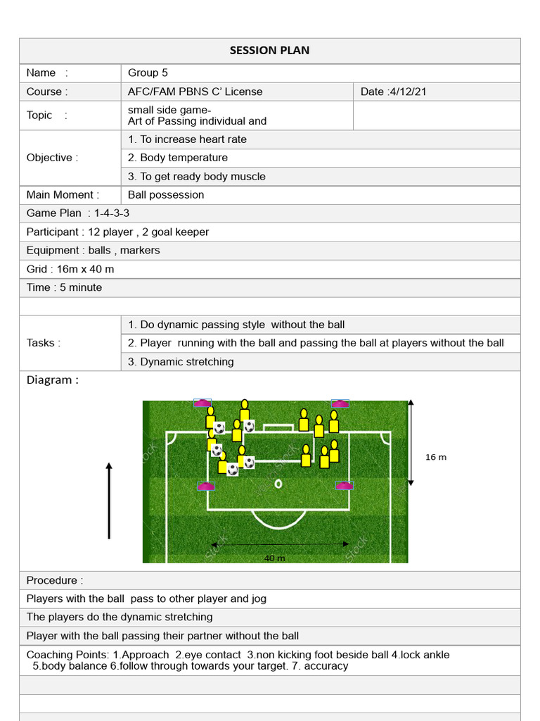lesson plan SSG | PDF