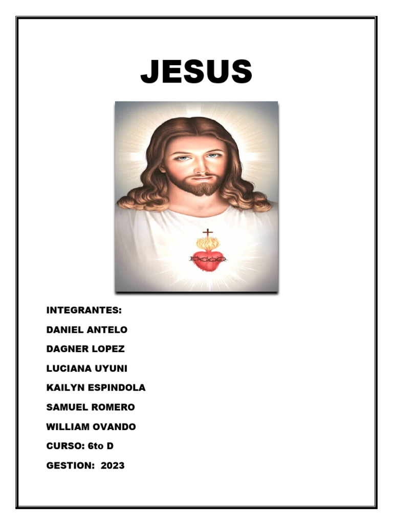 JESUS | PDF | Jesús | Juan el Bautista JESUS | PDF | Jesús | Juan el Bautista