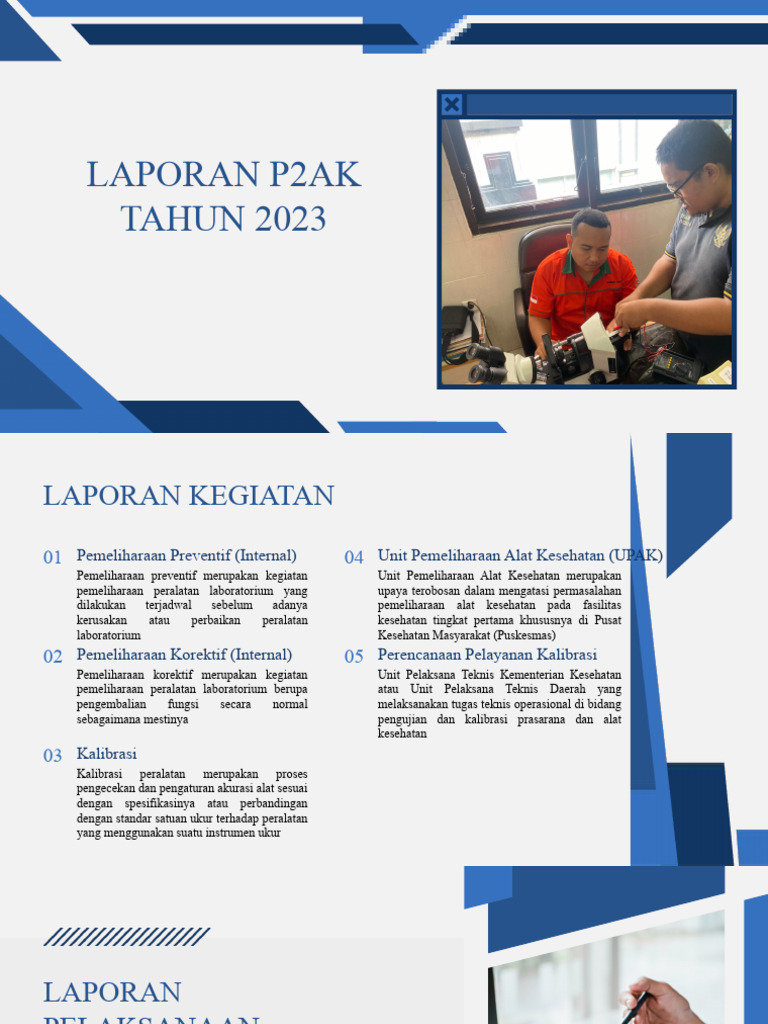 Laporan 2023 Dan Rencana Kegiatan 2024 P2AK | PDF