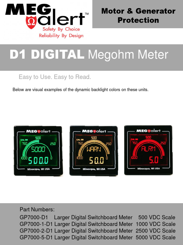 D1 Colors Digital Meter | PDF | Backlight | Electronics