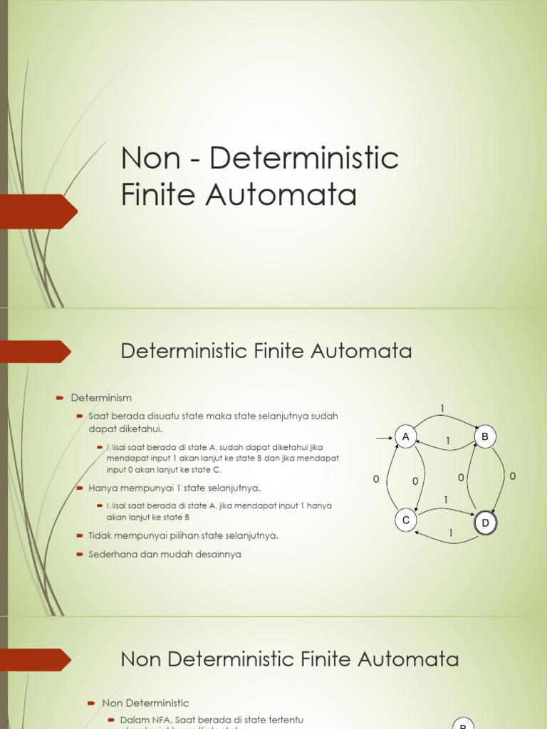 3.2. Non - Deterministic | PDF