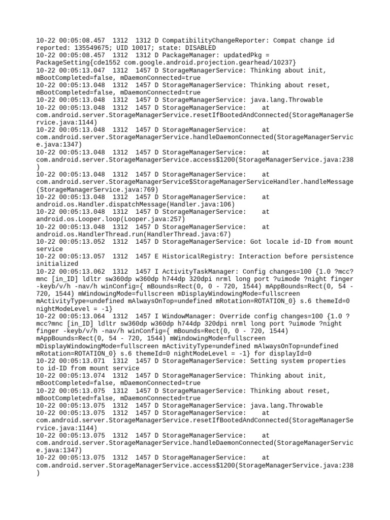Android Storage Manager Logs Analysis | PDF | Computer Engineering ...