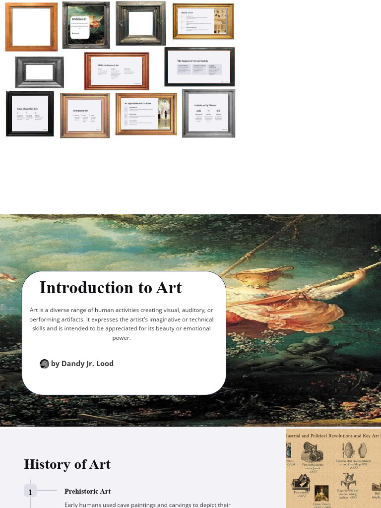 Overview of Art History and Forms | PDF | The Arts