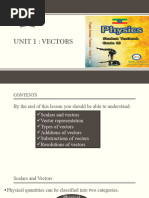 Physics Grade 10 Unit One | PDF | Euclidean Vector | Velocity