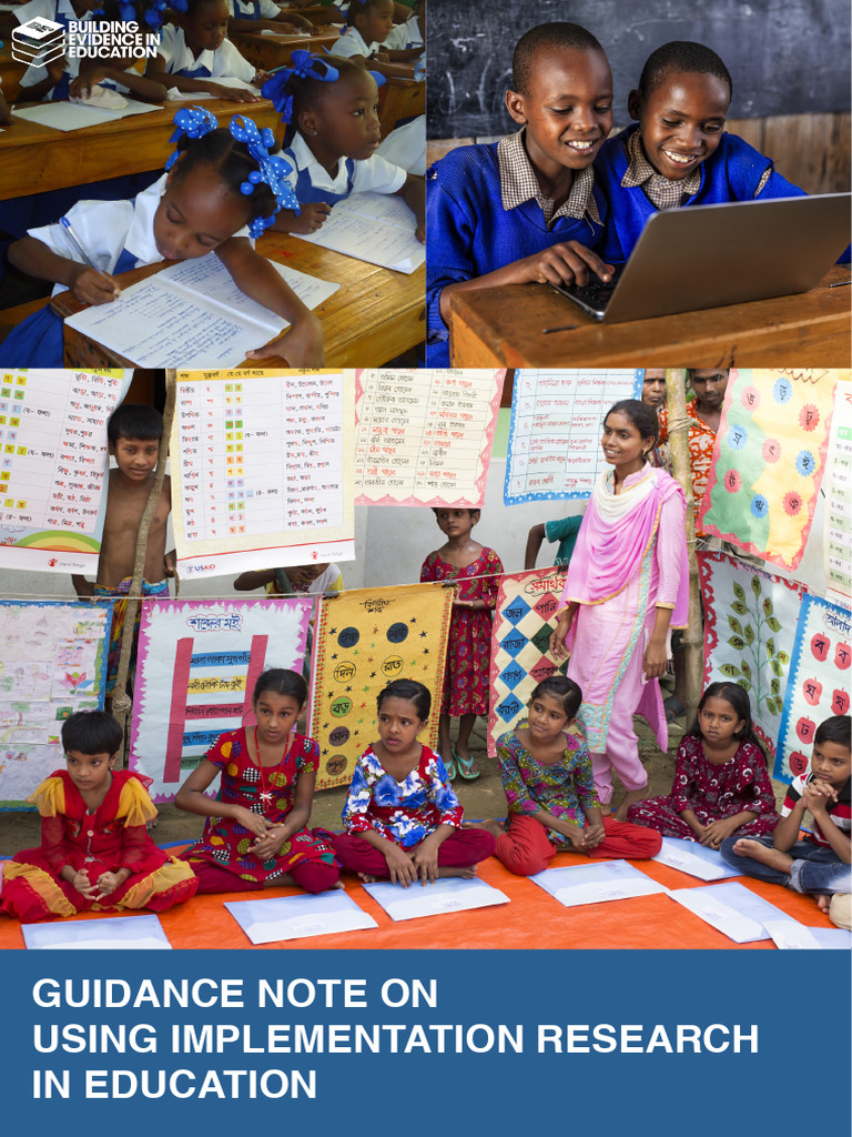 Guidance_Note_on_Using_Implementation_Research_in_Education | PDF | Cognition
