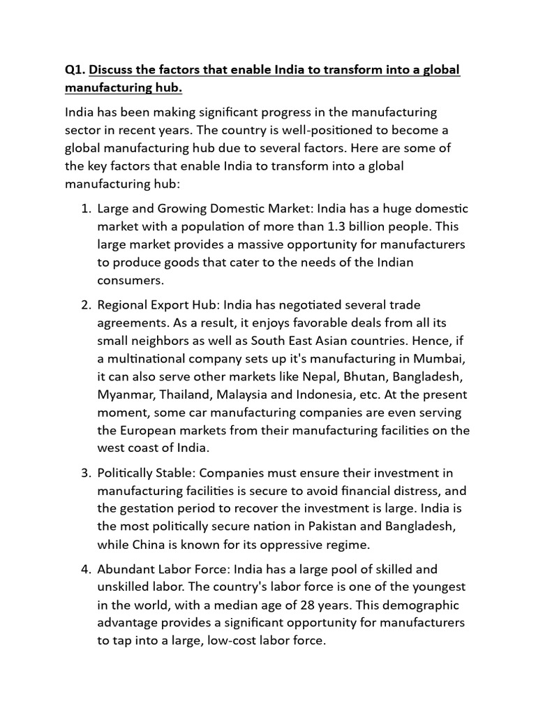 Updated FC QB Ans | PDF | World Economic Forum | Foreign Direct Investment Updated FC QB Ans | PDF | World Economic Forum | Foreign Direct Investment