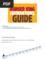 KFC BOH Training Material Overview | PDF | Hand Washing | Water
