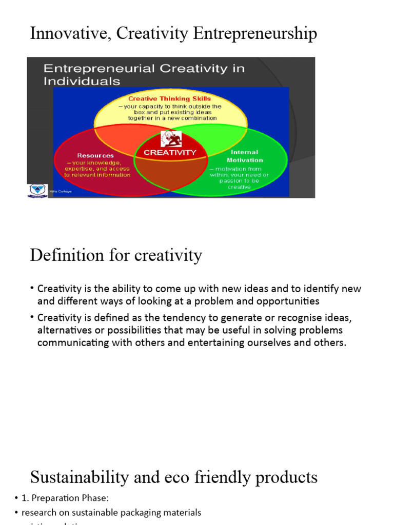 CH - No.5 Creativity and Innovation | PDF | Innovation | Creativity