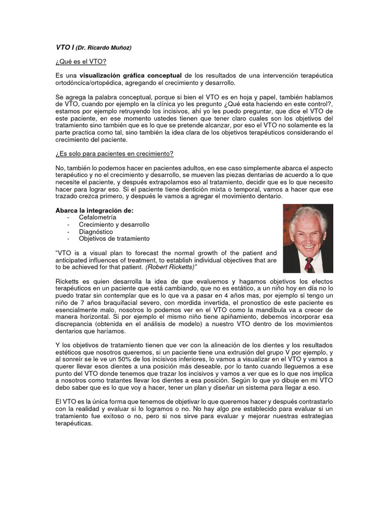 VTO I Hasta Tejidos Duros | PDF