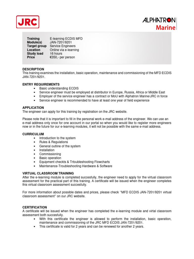 E Learning Ecdis Jan 7201 9201 | PDF