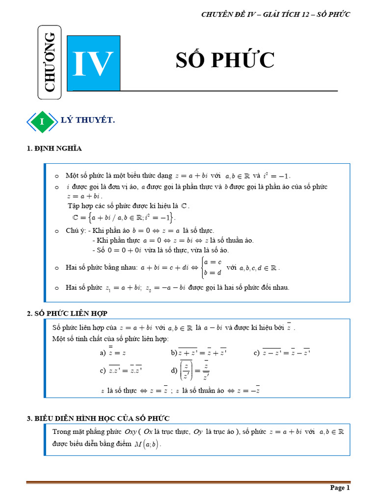 Tai Lieu Chuyen de So Phuc | PDF