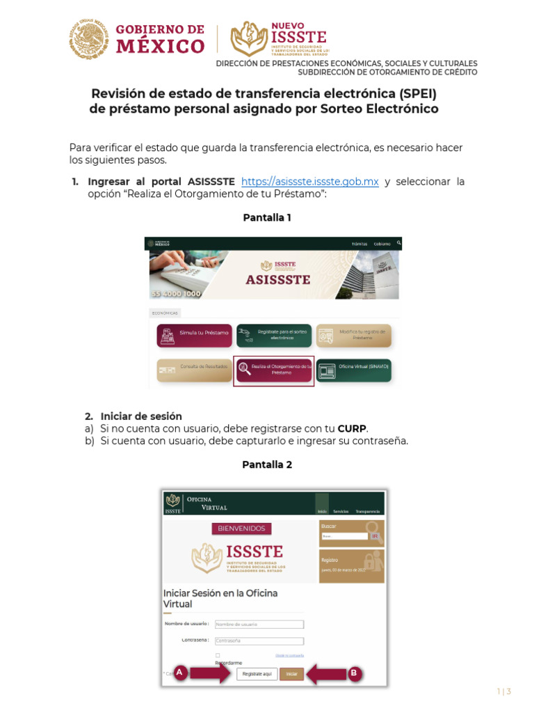 Guia para La Revision de Transferencia SPEI | PDF