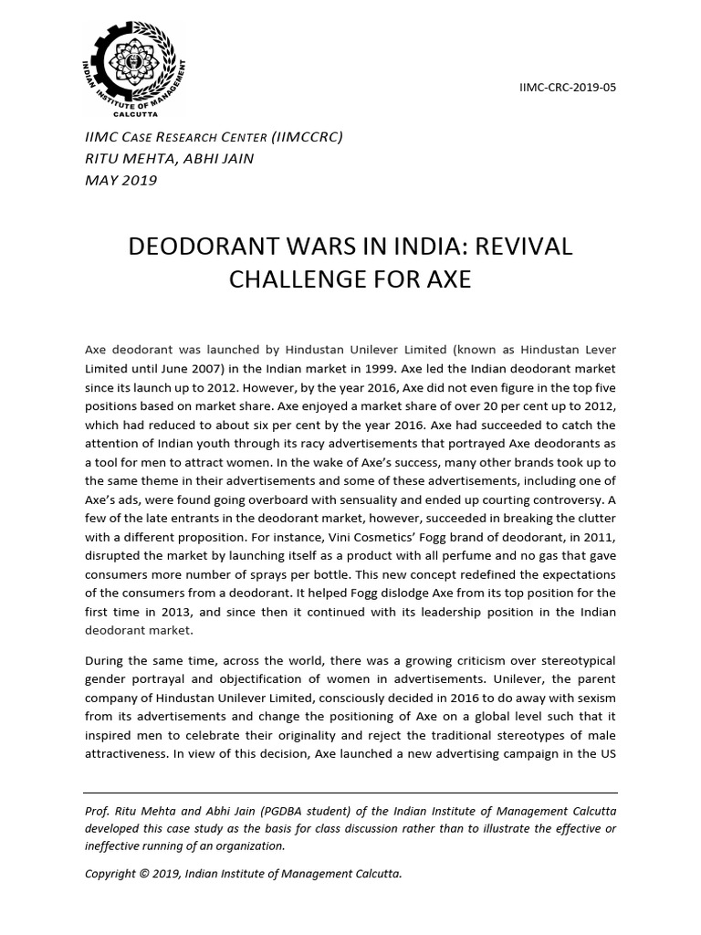 Axe Sneak Peek | PDF | Marketing | Promotion And Marketing Communications