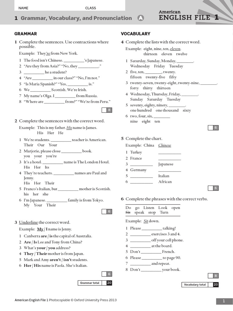 Aef1 File1 Testa Pdf English Language Linguistics