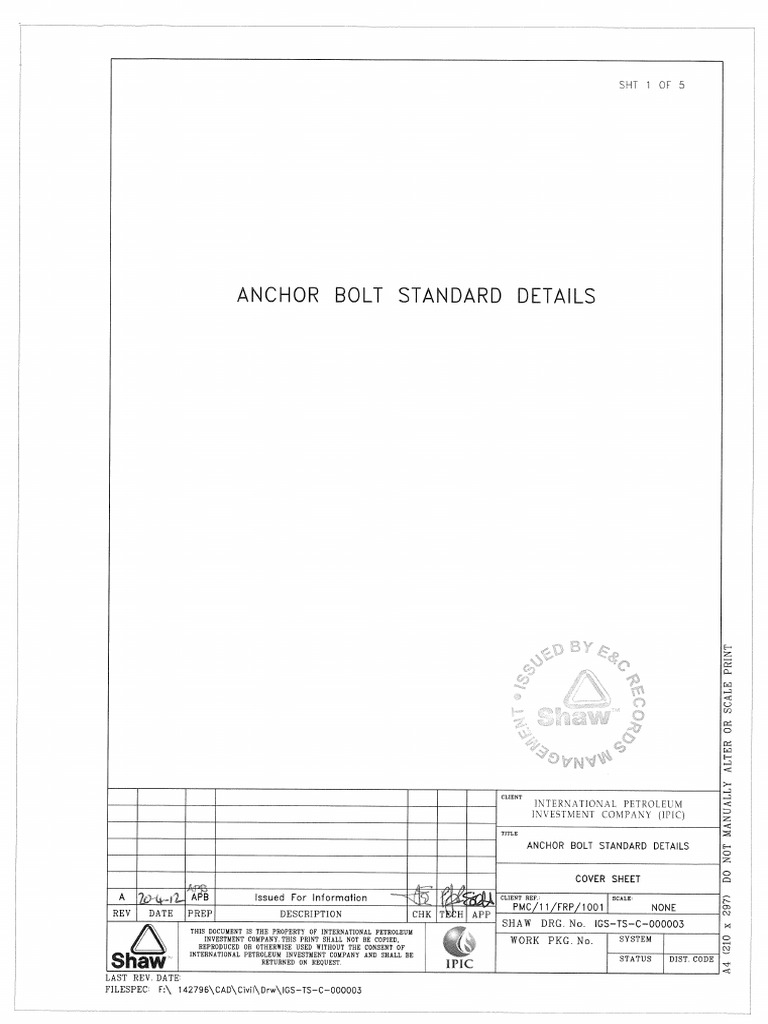 Igs TS C 000003 - A | PDF