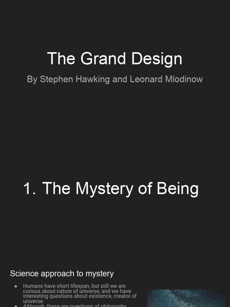 The Grand Design | PDF | Universe | Quantum Mechanics