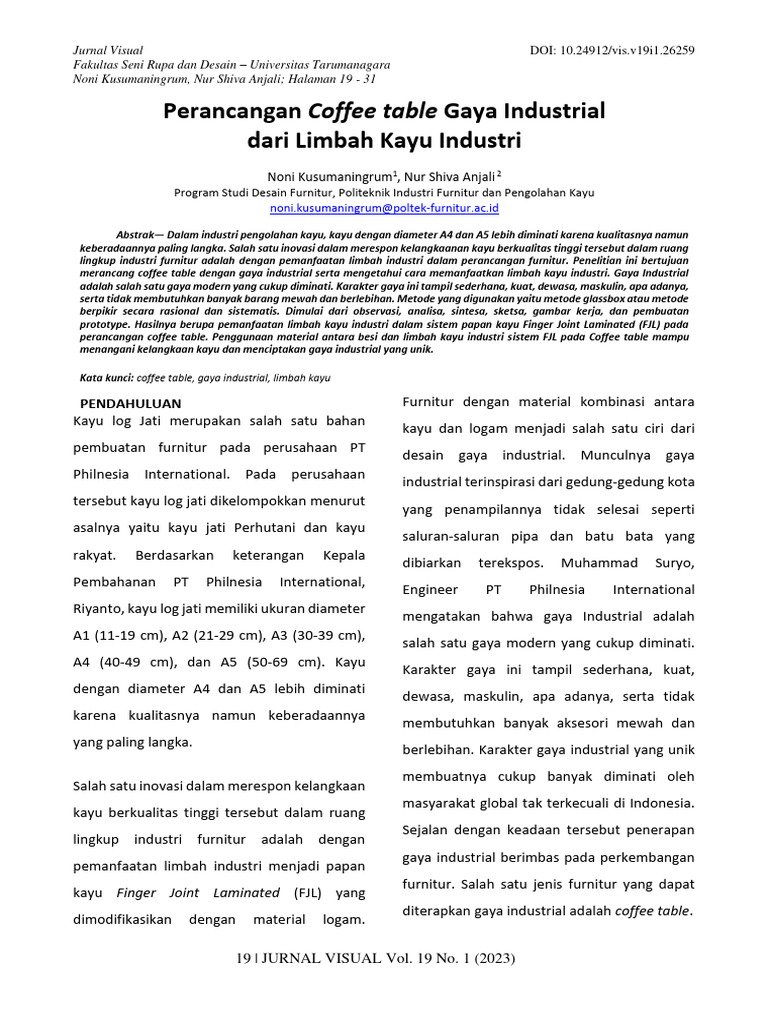 Jurnal+Visual+Vol +19+ (2023) +hal +19-31 | PDF