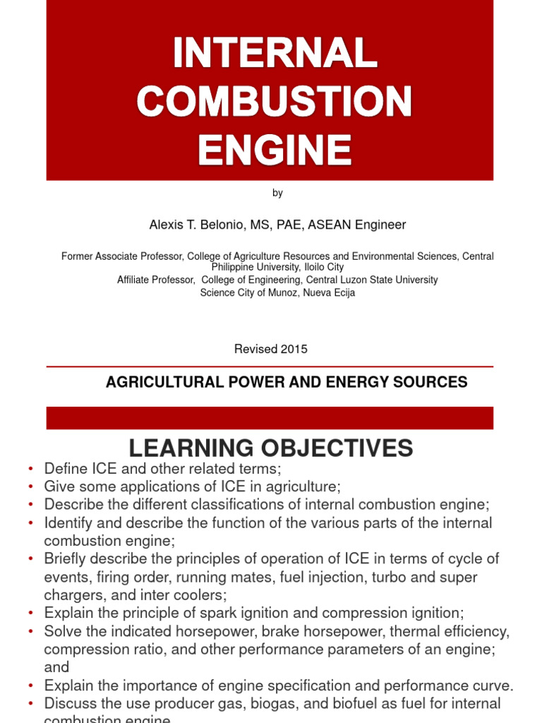 APES Chap04 Intenal Combustion Engine | PDF | Internal Combustion Engine | Horsepower