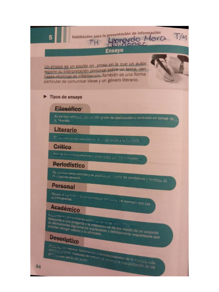 Activida 7. Habilidades para La Presentacion de Informacion - MoraQuiñonezLeonardo | PDF ...