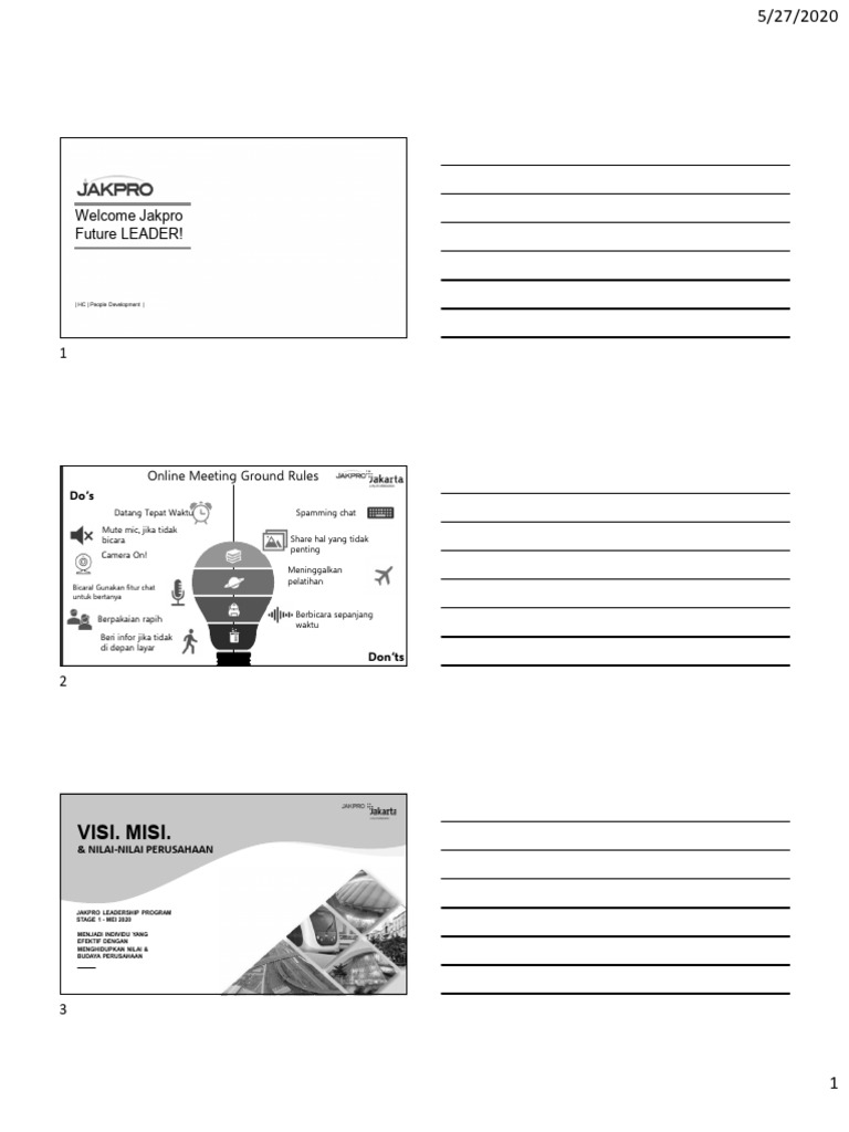 JLP Stage 1 Corporate Value | PDF