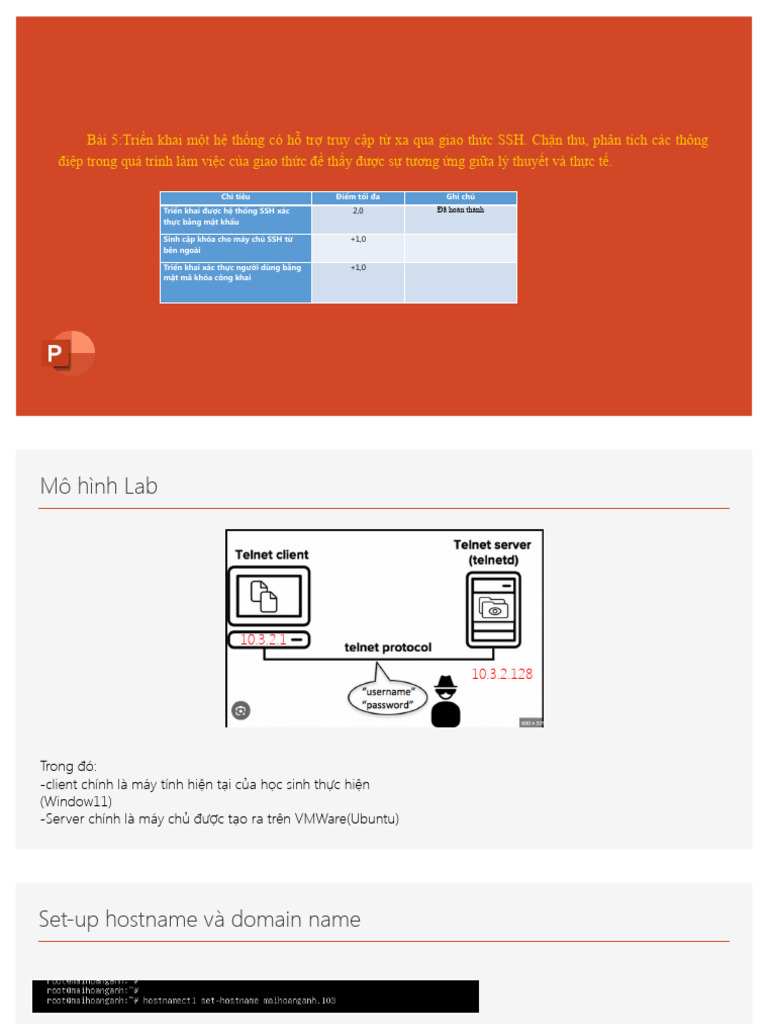 Bài 05.Triển khai SSH | PDF