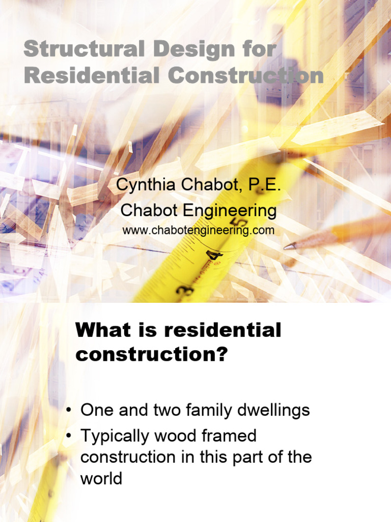 Residential Structural Design Guide | PDF | Beam (Structure) | Stress ...