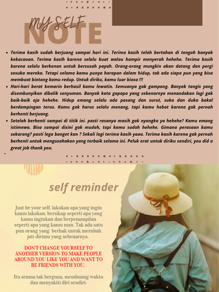 Self Reminder | PDF