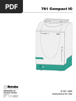 Manual 930 29301200 Compact IC Flex CHS (English) | PDF | Pump | Waste ...