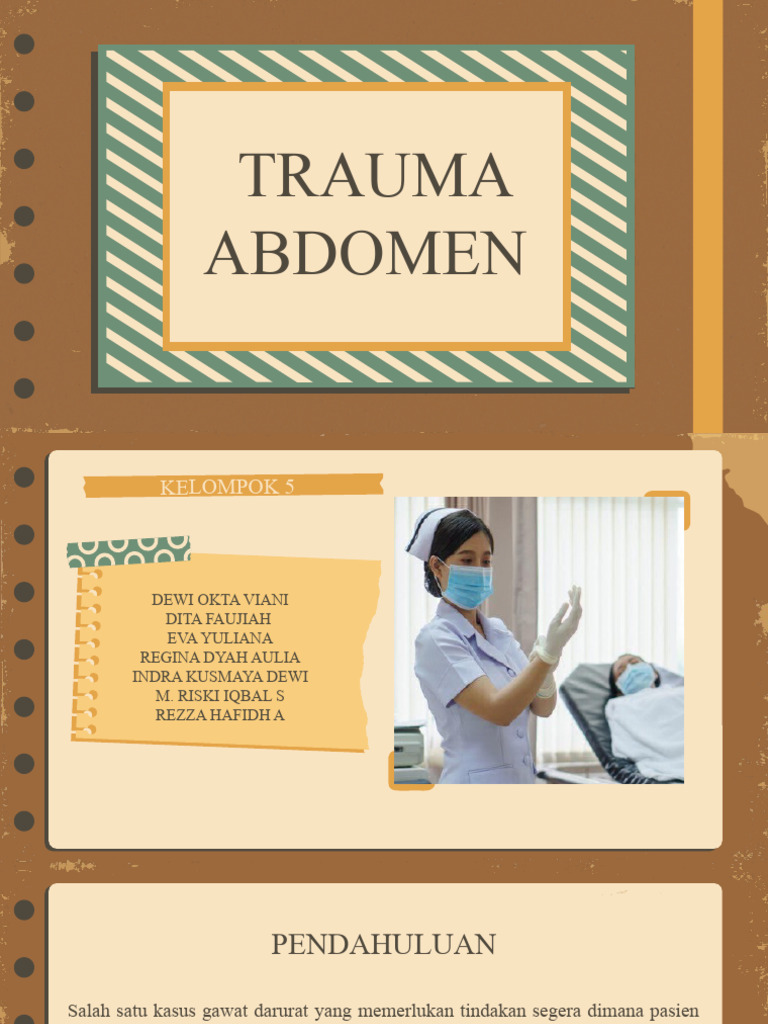 Trauma Abdomen | PDF | Pengembangan Diri