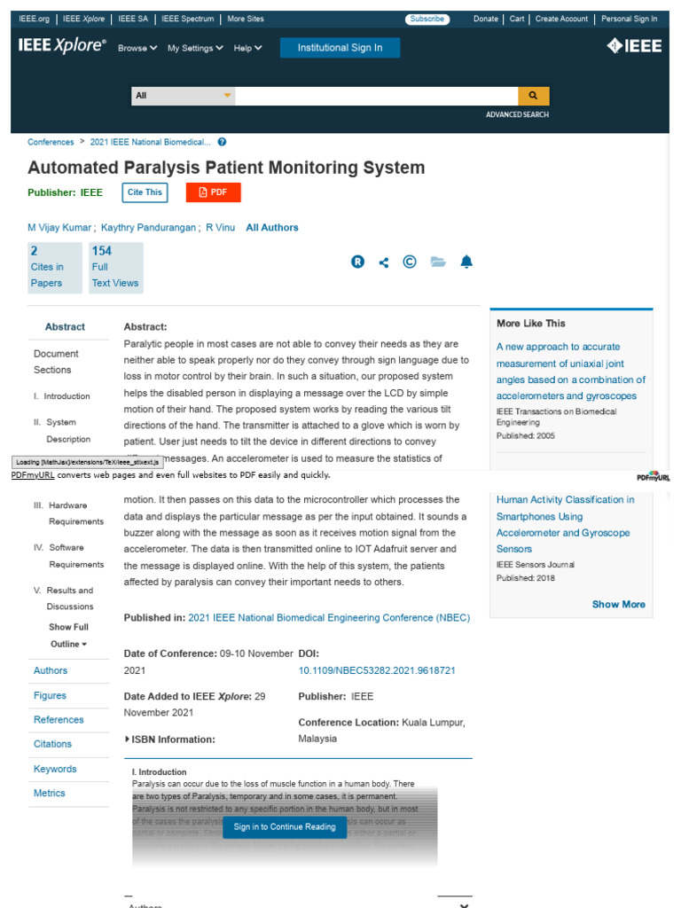 Ieeexplore Ieee Org Document 9618721 | PDF | World Wide Web | Internet & Web